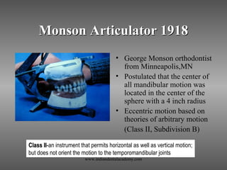 Occlusion n articulatirs/ orthodontic continuing education | PPT
