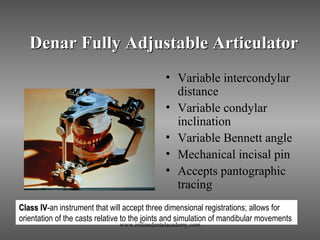 Occlusion n articulatirs/ orthodontic continuing education | PPT