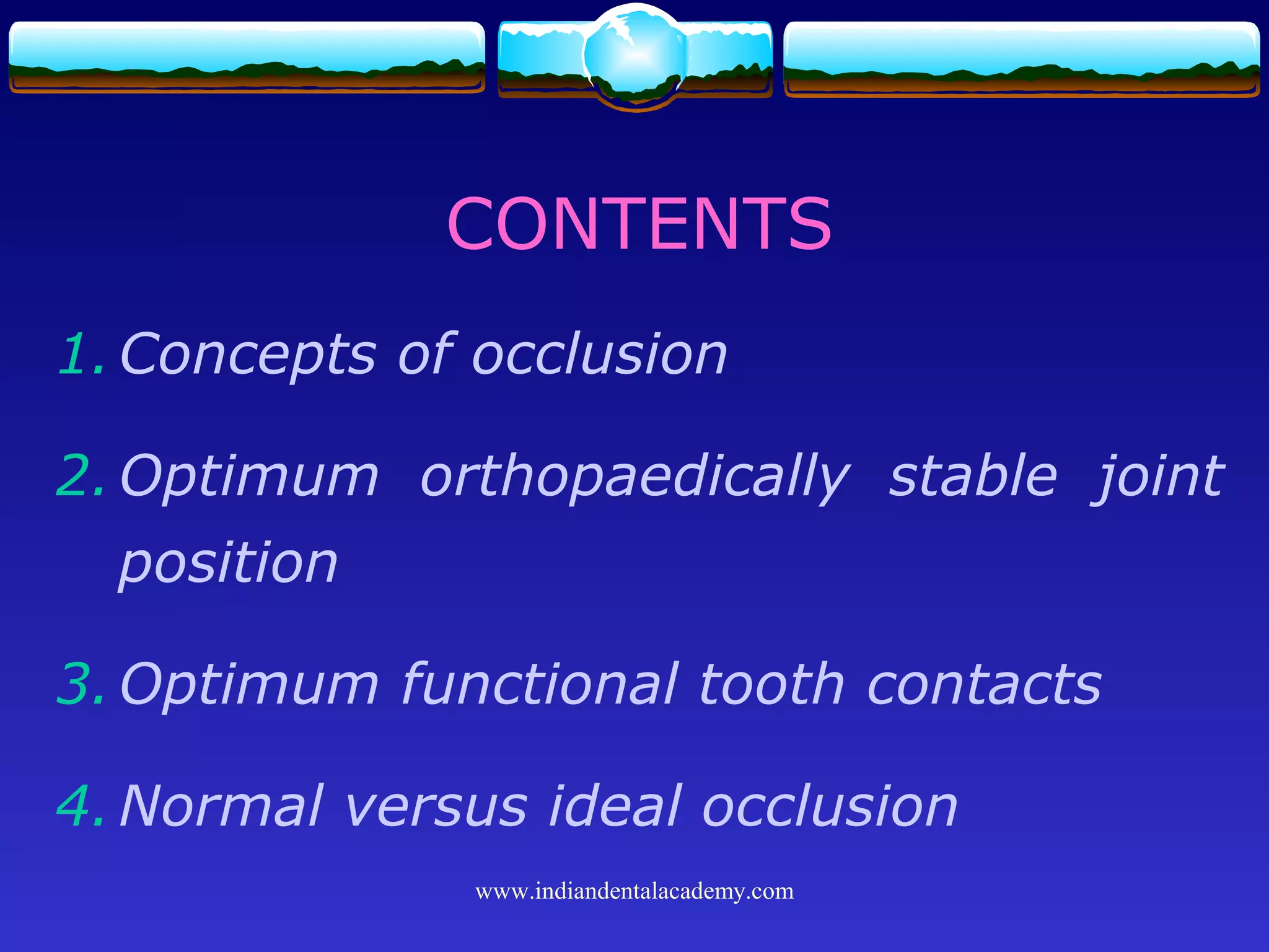 Occlusion part ii /certified fixed orthodontic courses by Indian dental ...