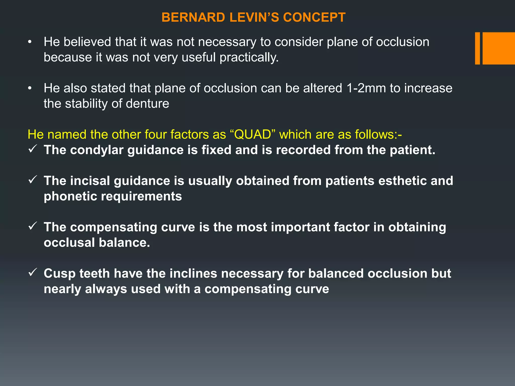 OCCLUSION IN COMPLETE DENTURES | PPTX