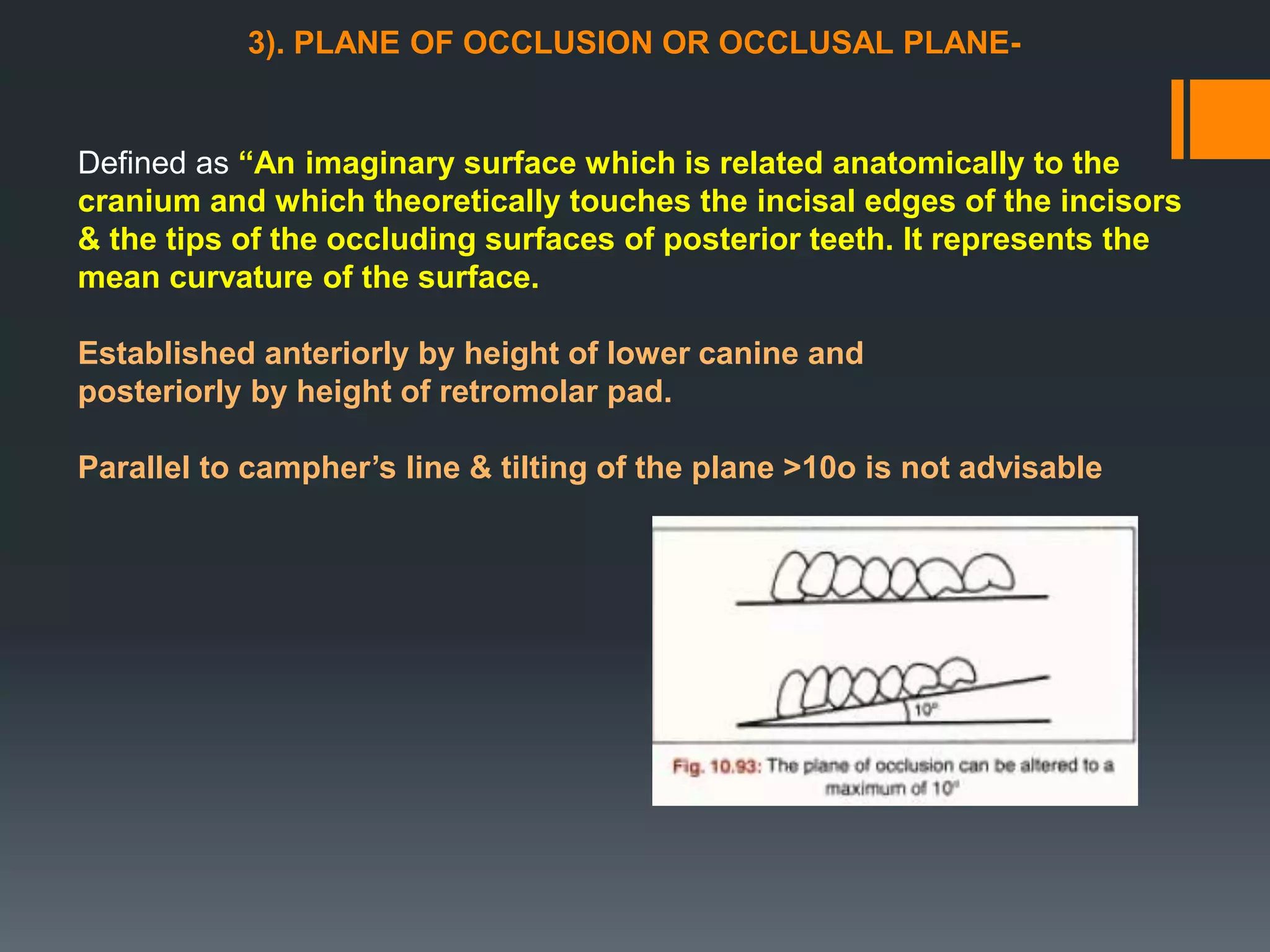 OCCLUSION IN COMPLETE DENTURES | PPTX