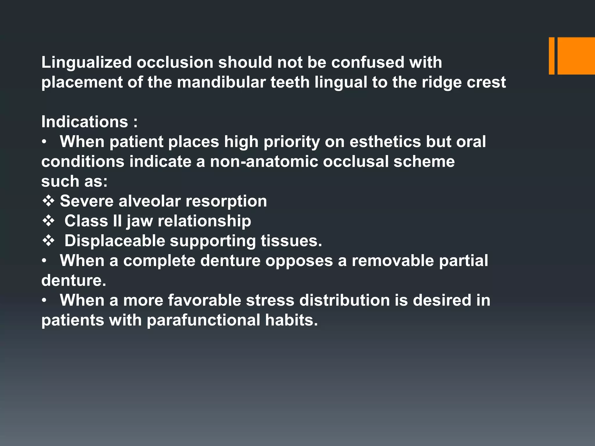 OCCLUSION IN COMPLETE DENTURES | PPTX