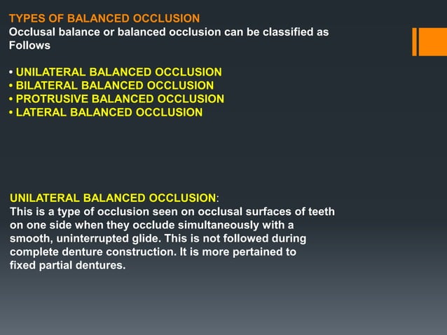 OCCLUSION IN COMPLETE DENTURES | PPTX | Dental Health | Diseases and ...