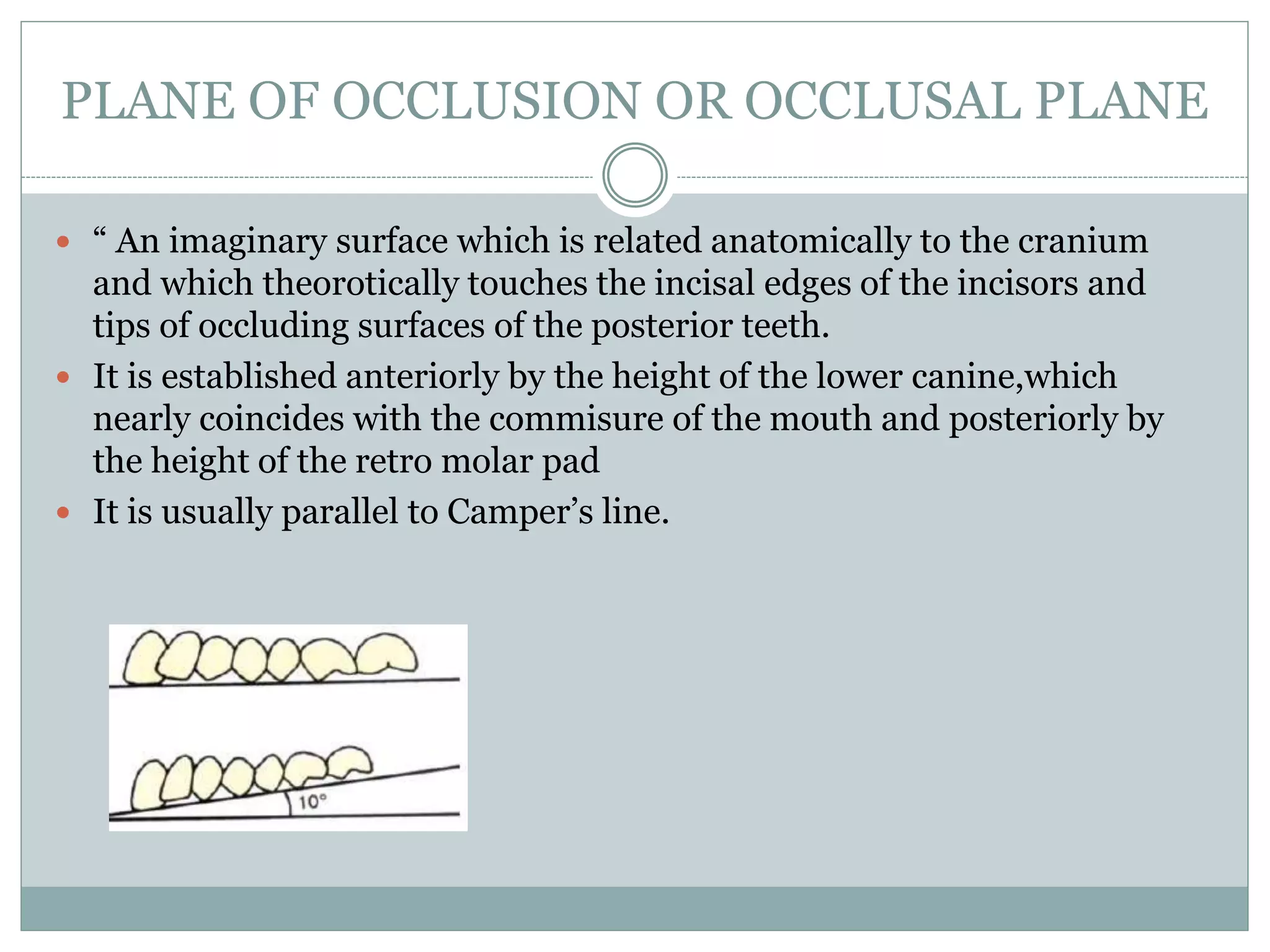 Occlusion | PPTX | Dental Health | Diseases and Conditions