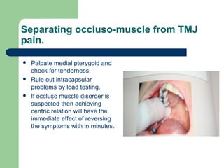 Occluso muscle disorder | PPT