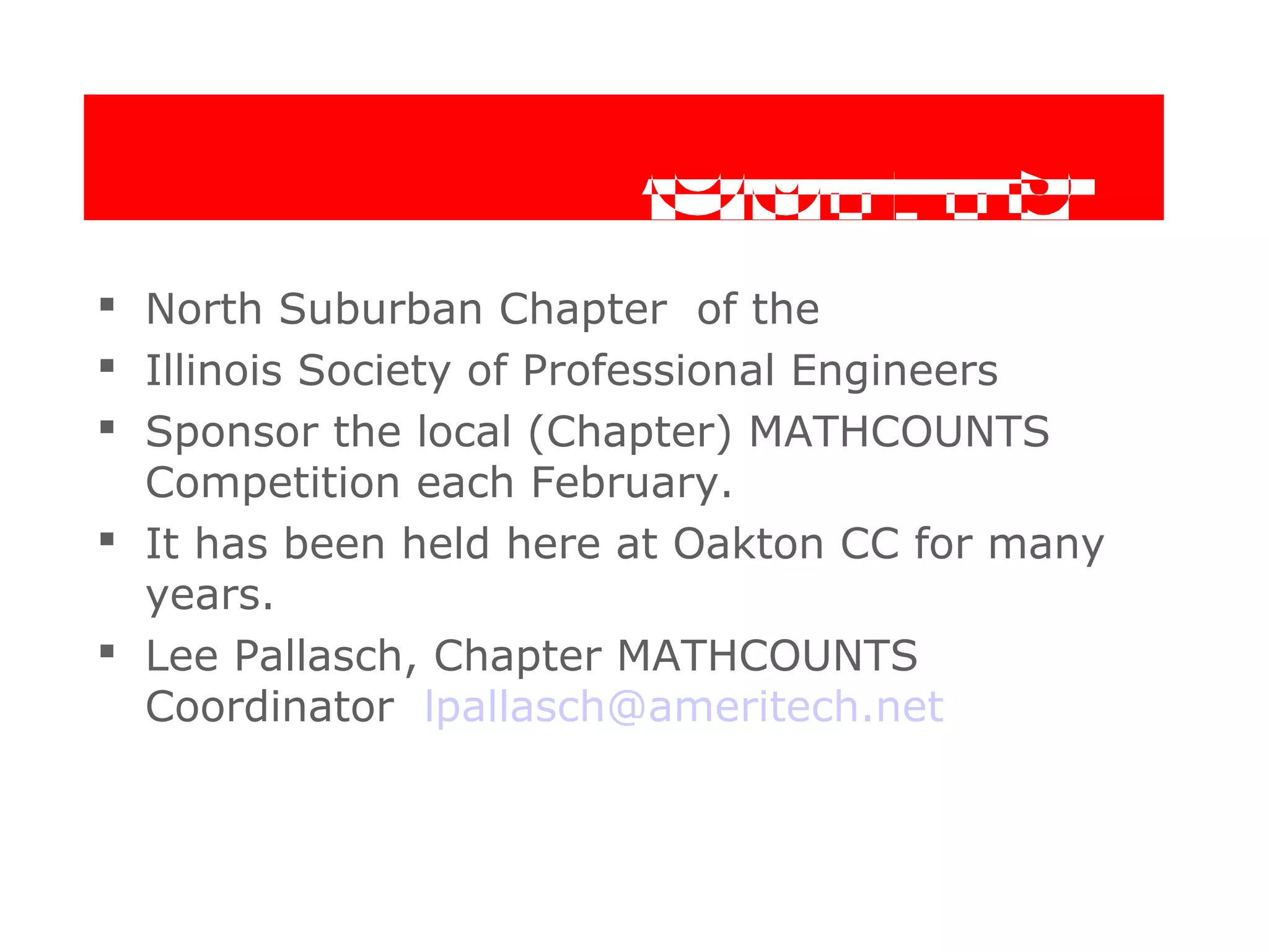 Occ mathcounts presentation | PPT