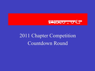 Occ mathcounts presentation | PPT