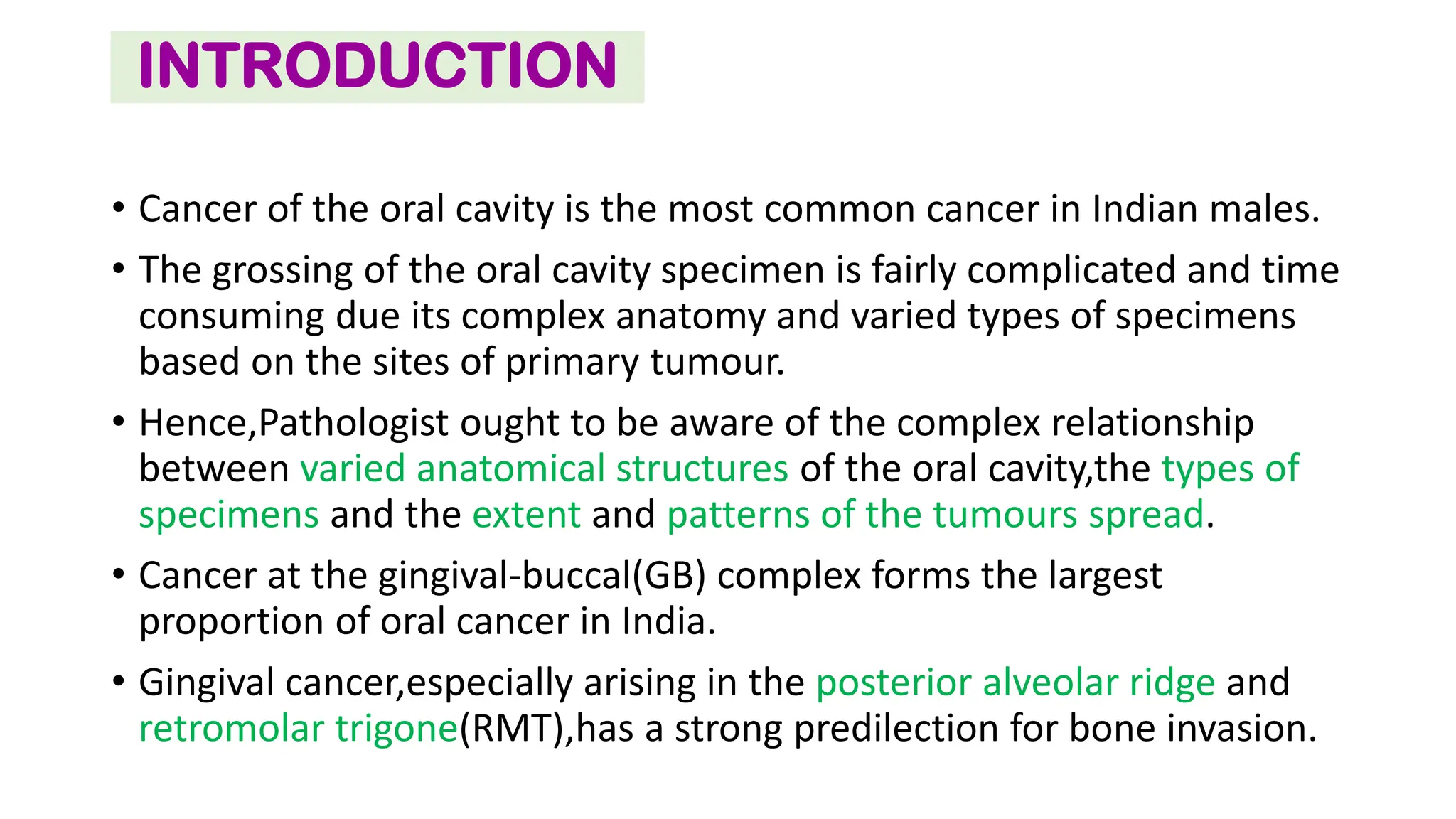 ORAL CAVITY CANCER RESECTIONS:MANDIBULECTOMY & GLOSSECTOMY | PDF