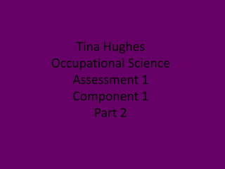 Occ sci powerpoint | PPTX