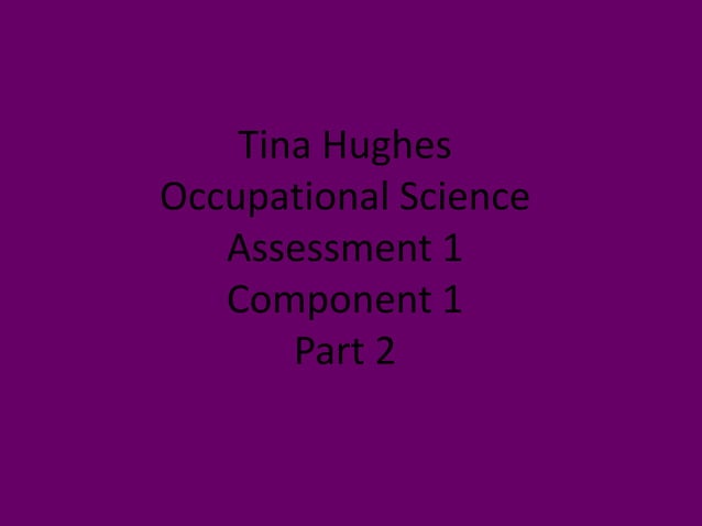 Occ sci powerpoint | PPTX