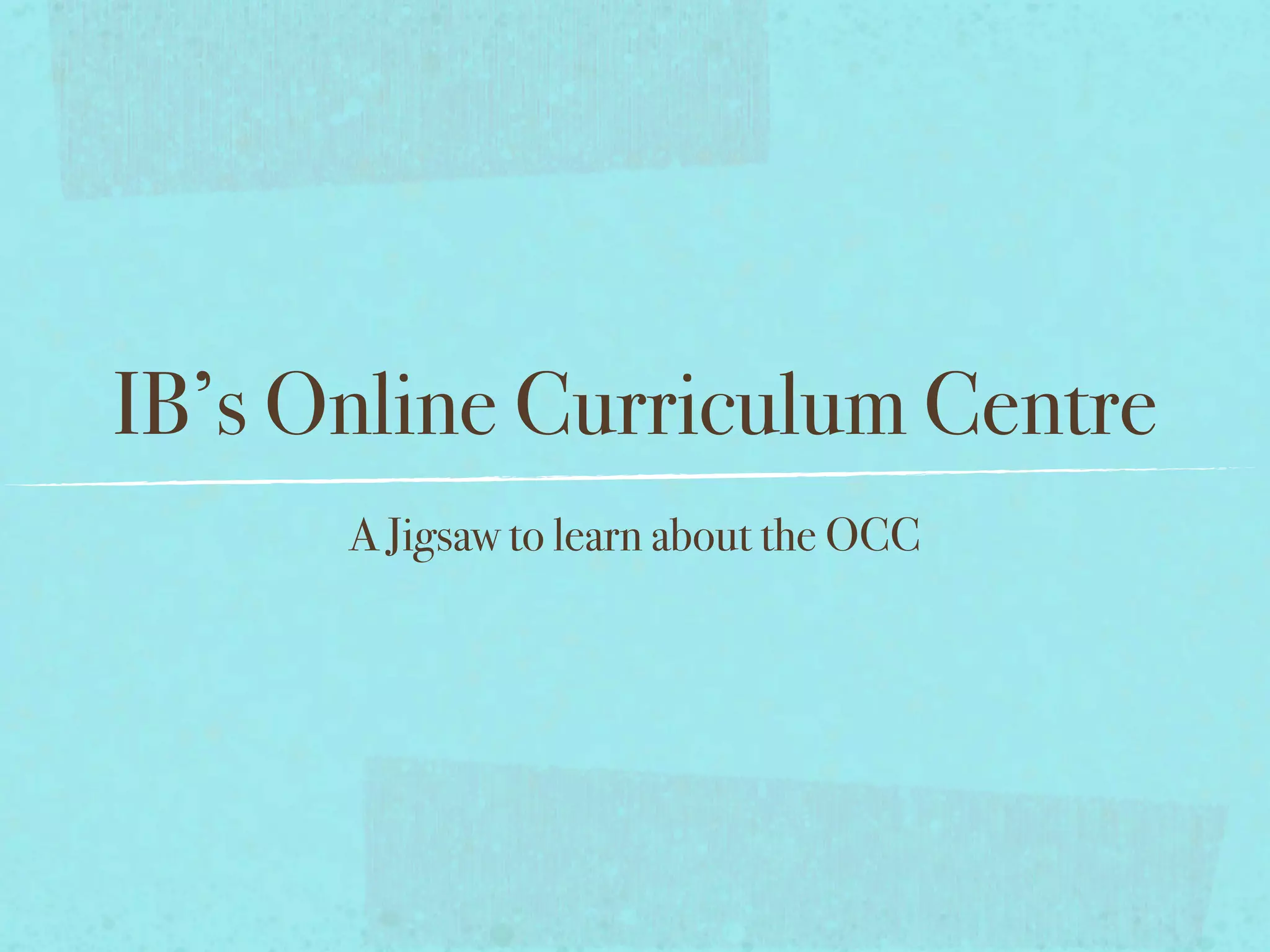 OCC Presentation | KEY