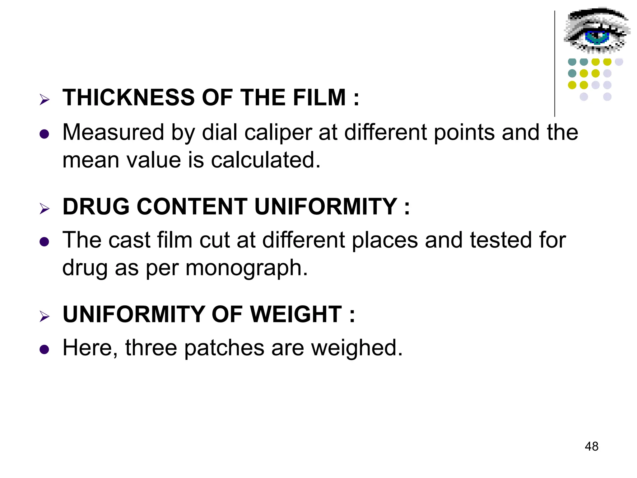 OCCULARDRUGDELIVERYSYSTEM Introduction Potential benefits ...