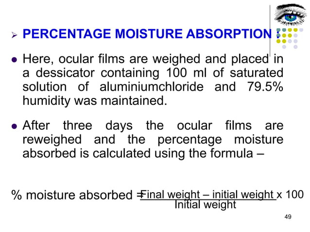 OCCULARDRUGDELIVERYSYSTEM Introduction Potential benefits ...
