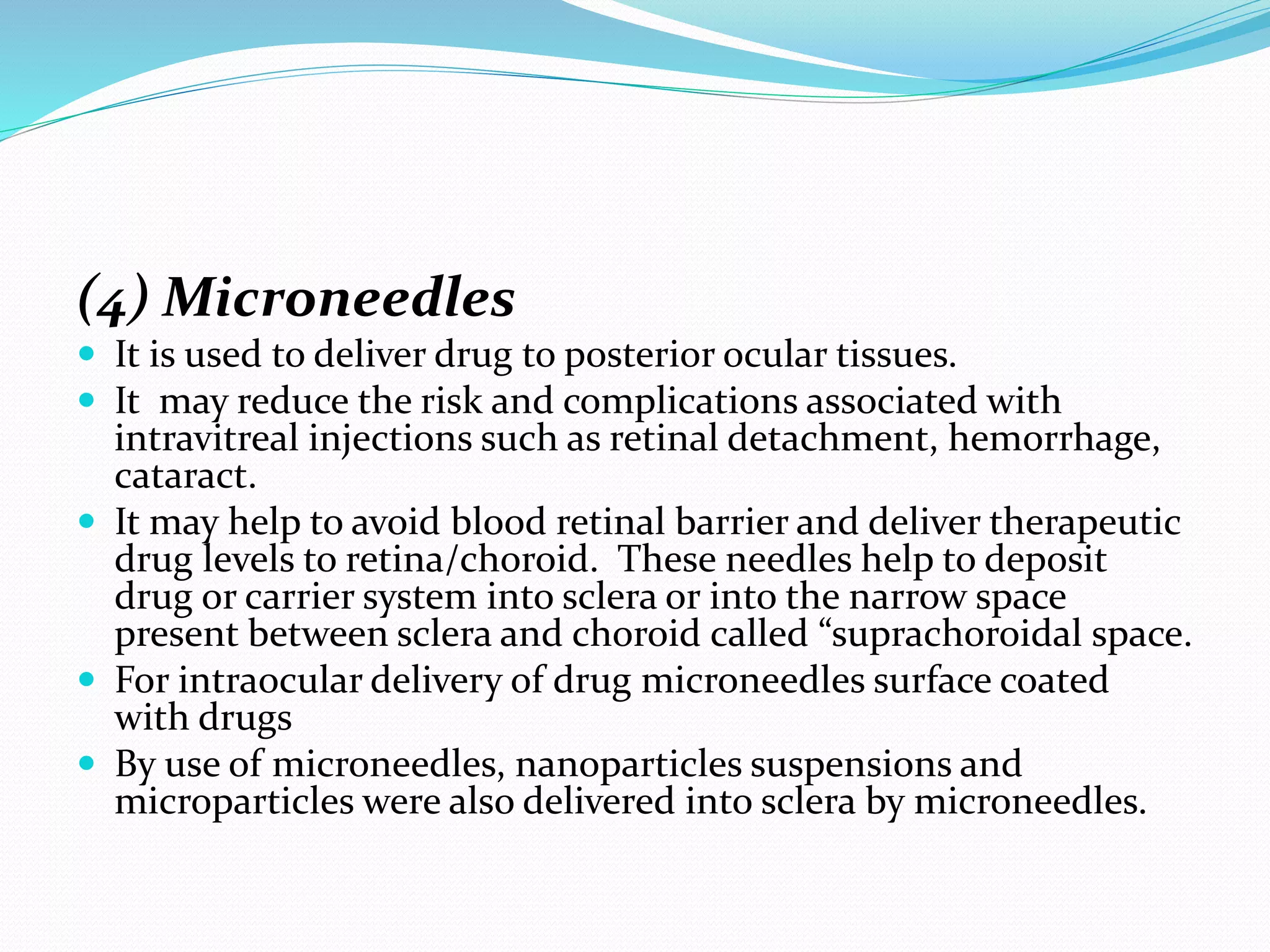Occular drug delivery system ppt | PPTX