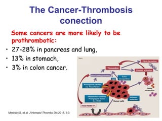 Occult cancer screening in thromboembolic disease | PPT