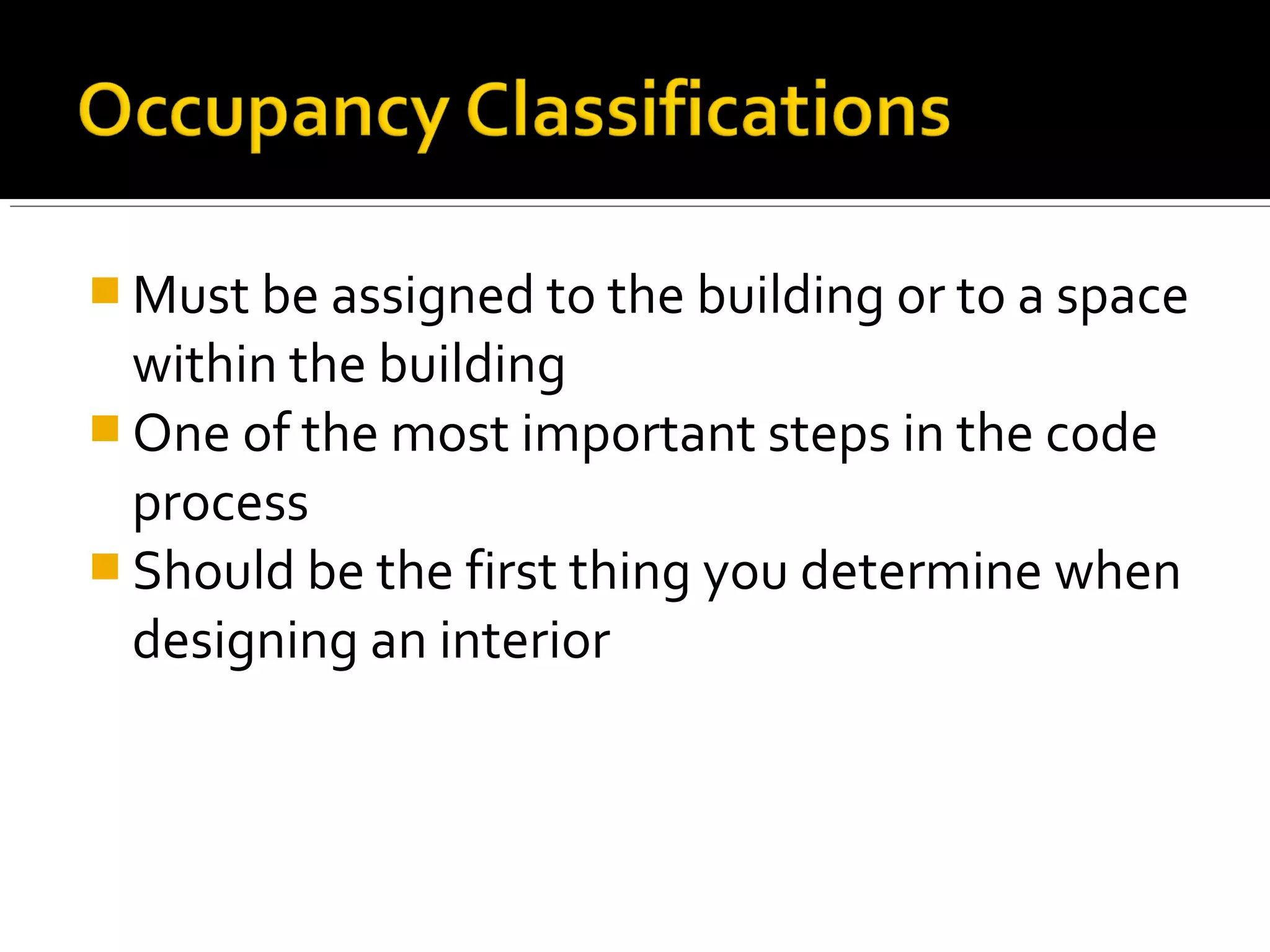 Occupancy Load | PPT