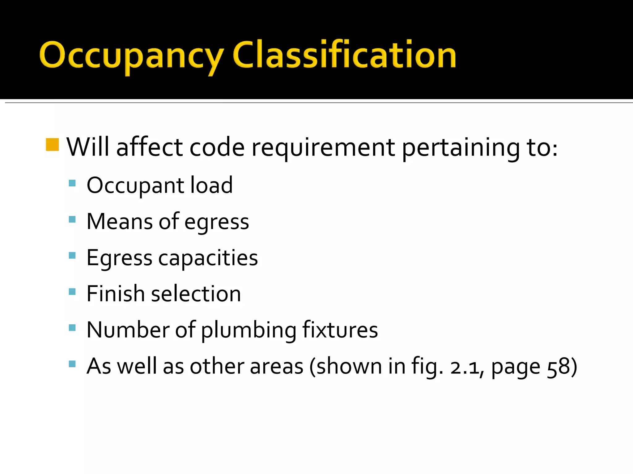 Occupancy Load | PPT