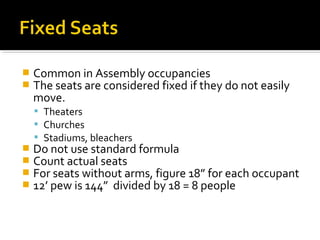 Occupancy Load | PPT