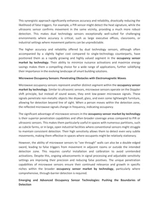 Occupancy Sensor Market by Technology.pdf