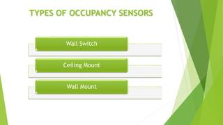 Occupancy sensors | PPTX