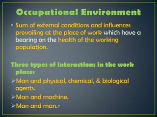Occupatinal health hazards | PPTX