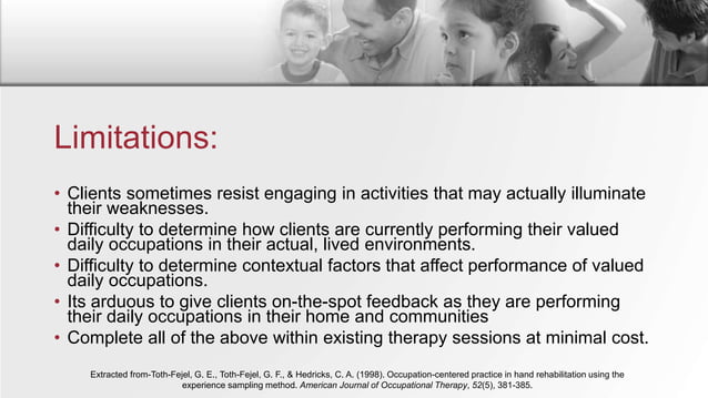 Occupation centered practice | PPTX