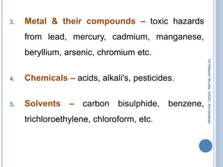 Occupational health & hazards | PPT
