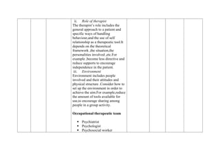 OCCUPATIONAL.docx (THERAPY) NURSING ASSIGNMENT | DOCX