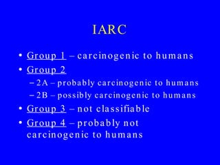 OCCUPATIONAL CANCERS | PPT