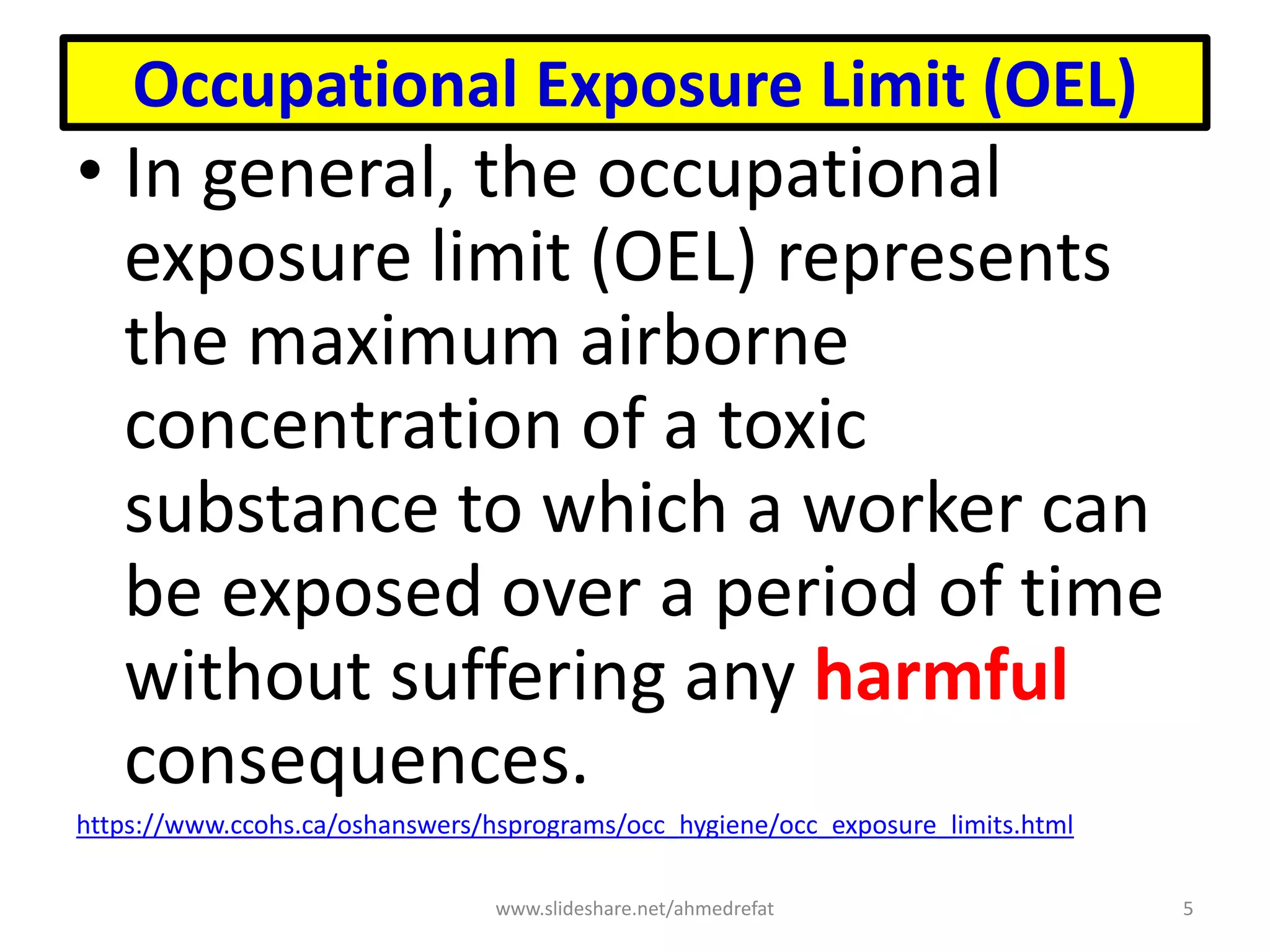 Occupational exposure-limits | PDF | Substance Abuse | Diseases and ...