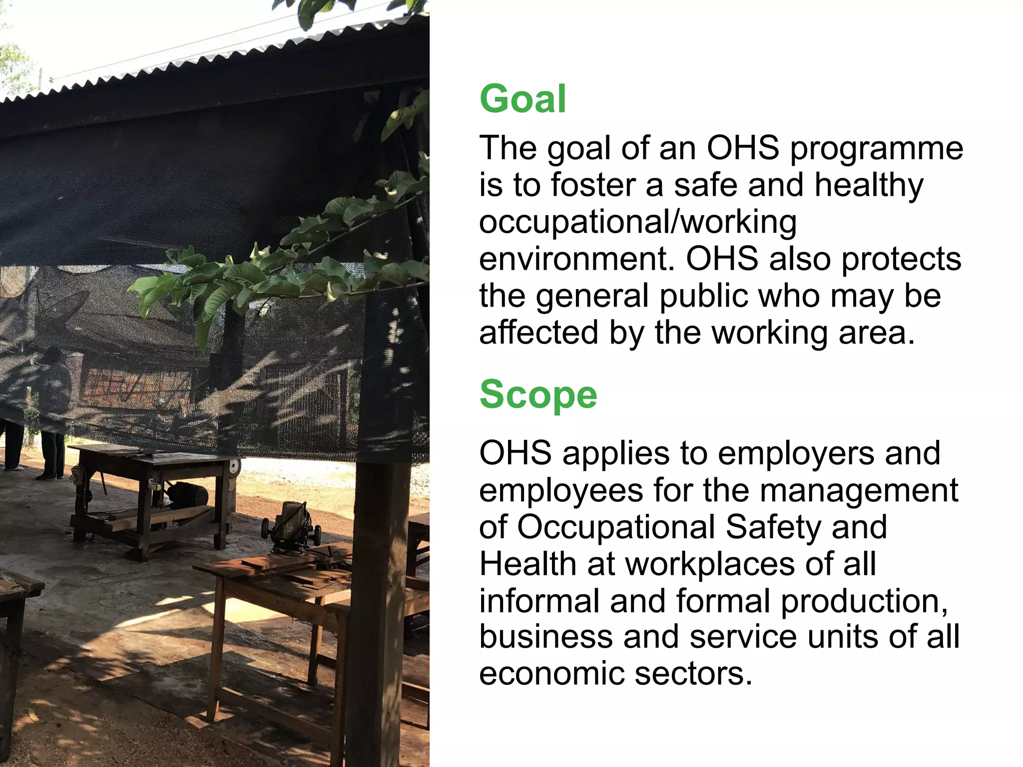 Occupational Health and Safety - Forest Smallholders | PDF