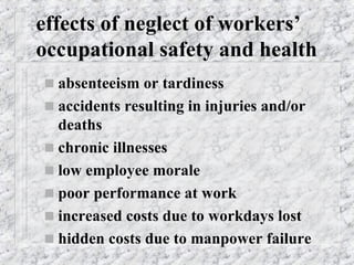 Occupational Safety and Health Concerns in Library Work Places | PPS