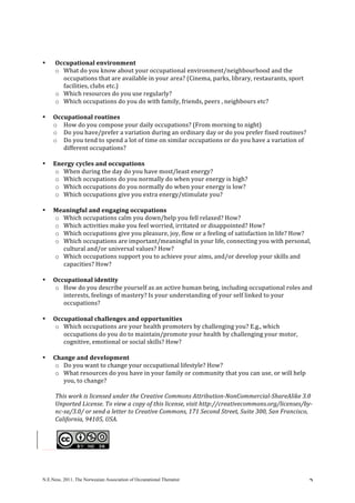 Occupational self-analysis-ot-students-2011(2) | PDF