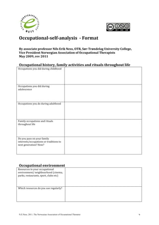 Occupational self-analysis-ot-students-2011(2) | PDF