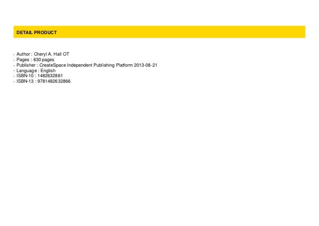 Occupational therapy toolkit treatment guides and handouts - Hopaustralian