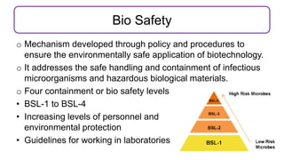 Occupational and bio safety in food industries | PPTX