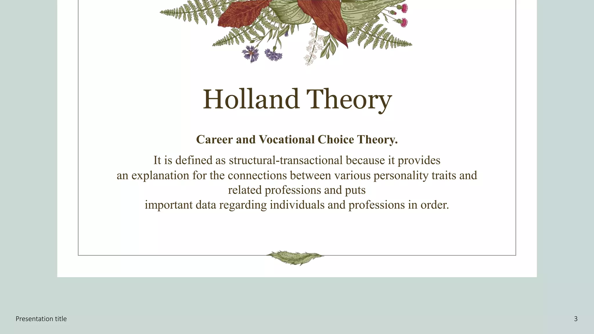 Occupational Choice Theory.pptx