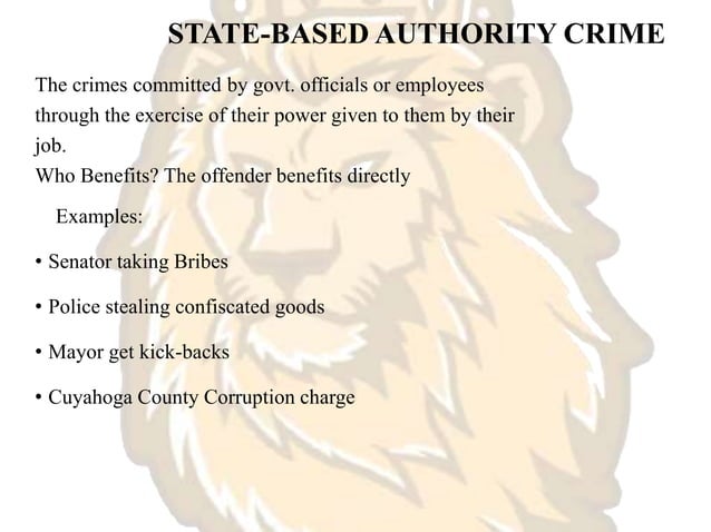 Occupational crime | PPTX