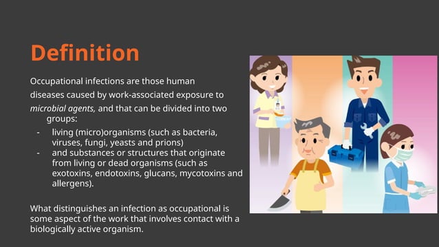 Occupational disease the presentation.pptx | Infectious Diseases ...