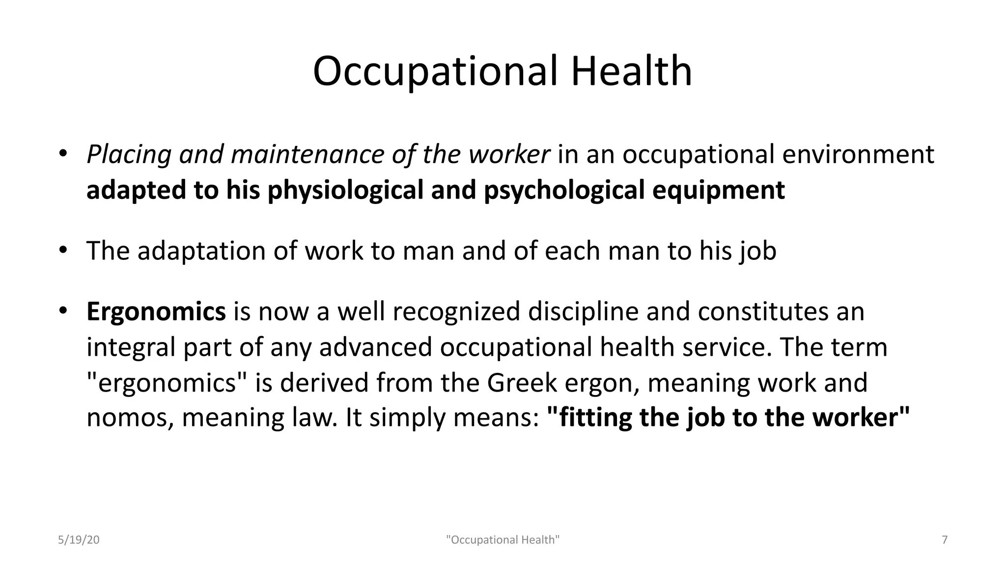 Occupational diseases | PDF