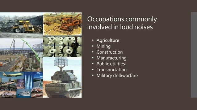 Occupational diseases (Part 7) - Noise and Carbon Monoxide hazards ...