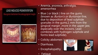Occupational diseases (Part 3) -Industrial hazards and Plumbism | PPTX