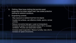 Occupational diseases (Part 8) - Radiation, Heat and compressed air | PPTX