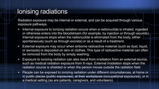 Occupational diseases (Part 8) - Radiation, Heat and compressed air | PPTX