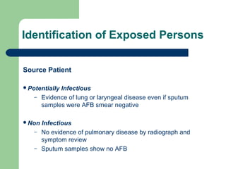 Occupational Exposure to Tuberculosis | PPT | Infectious Diseases ...
