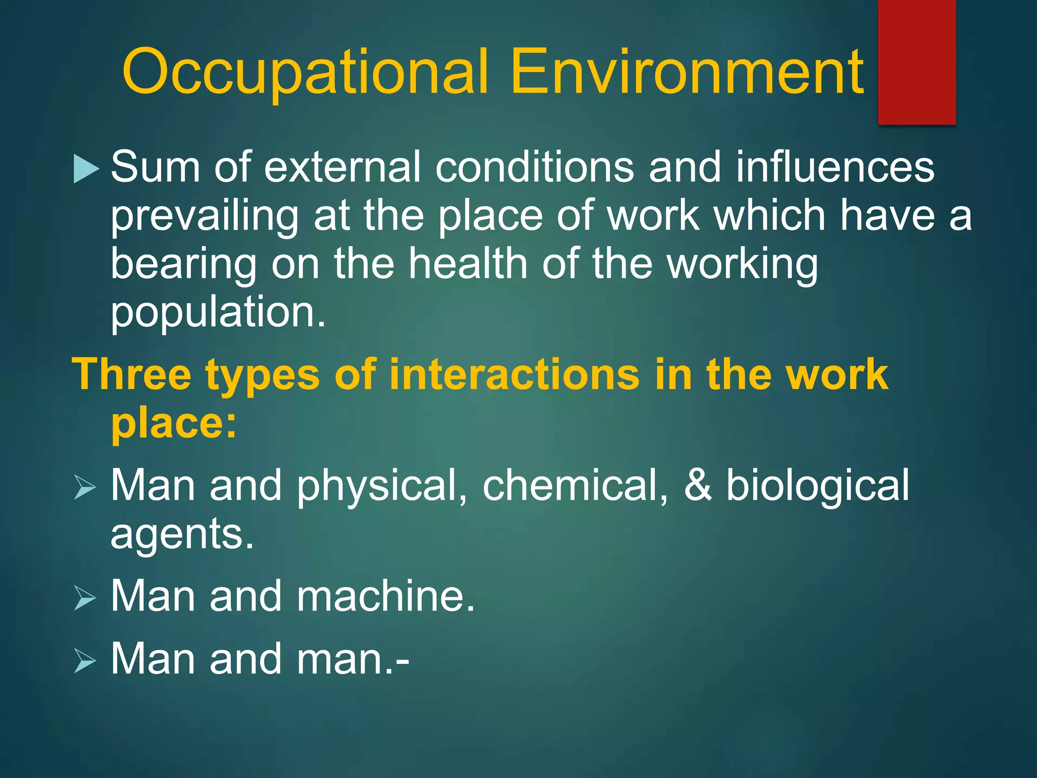 Occupational hazards | PPTX