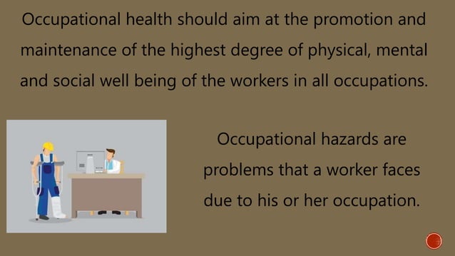 Occupational hazards: Meaning, Types and Prevention | PPTX