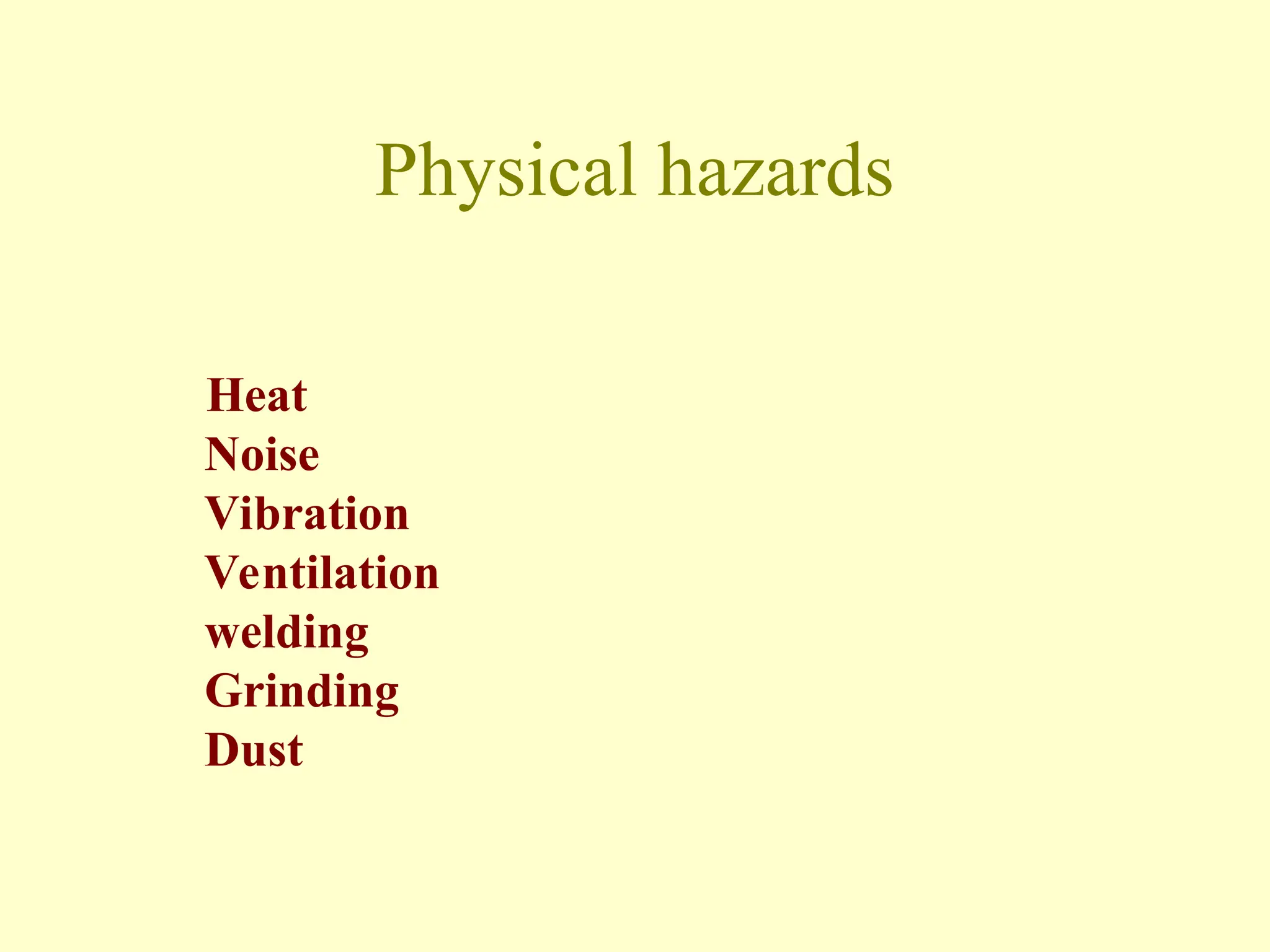 Occupational hazards and chemical handling..ppt