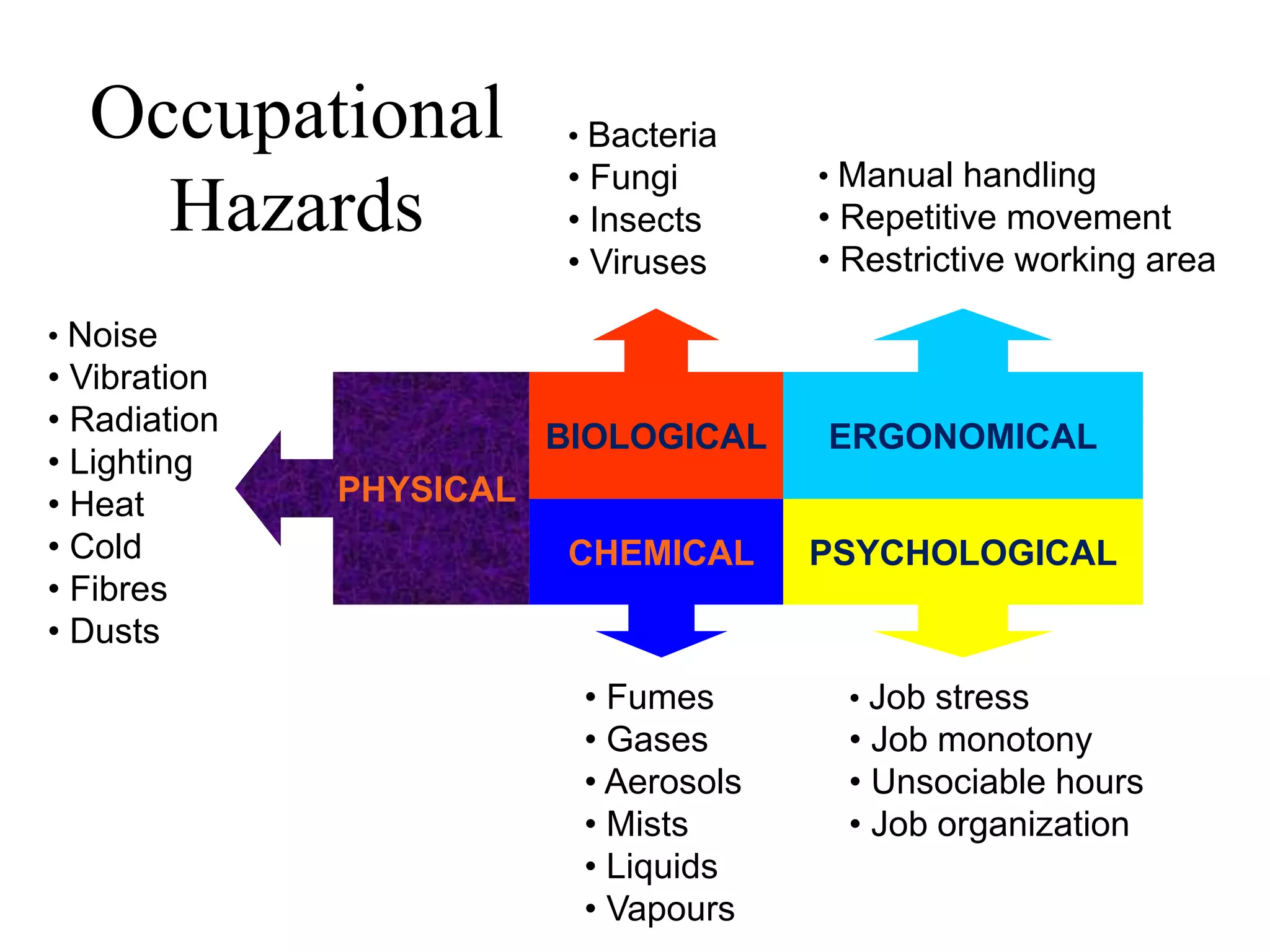OCCUPATIONAL HAZARDS AND ERGONOMICS.ppt