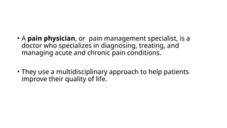 Occupational Hazards in pain physicians.pptx